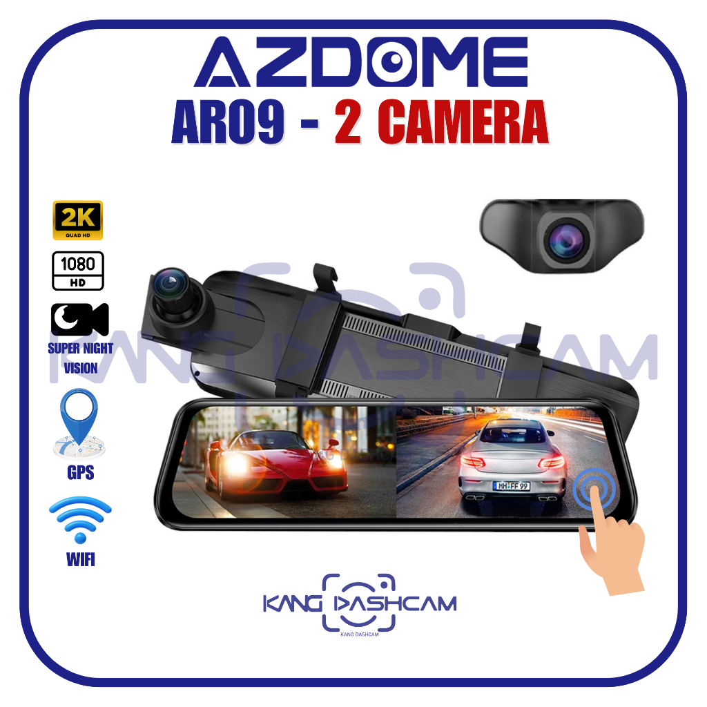 Jual Azdome AR09 Dashcam Wifi ADAS Dash Camera Mobil Spion Kamera ...