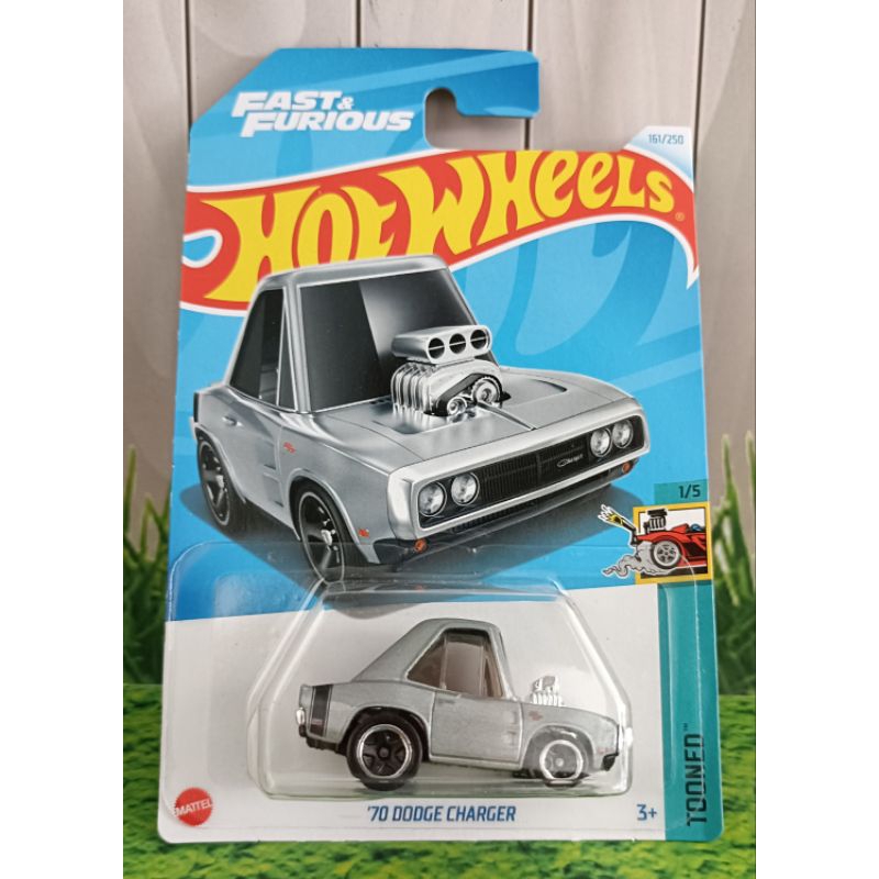 Jual HOT WHEELS '70 DODGE CHARGER SILVER FAST AND FURIOUS FNF | Shopee ...