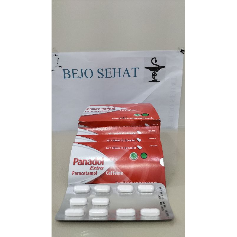 Jual Panadol strip 10 tablet / Panadol extra/ Panadol biru | Shopee ...