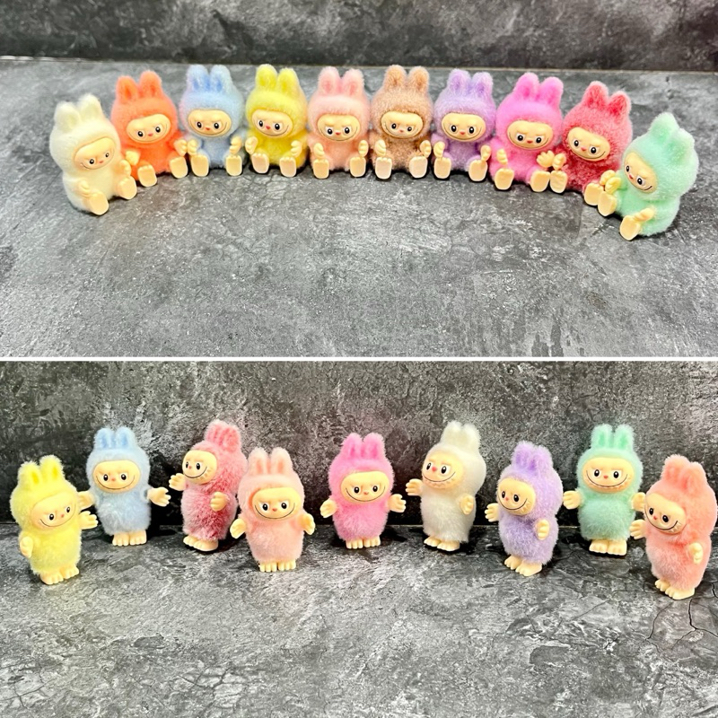 Jual Boneka PopMart Labubu Mini Boneka Labubu PowerPuffGirl uk 4cm ...