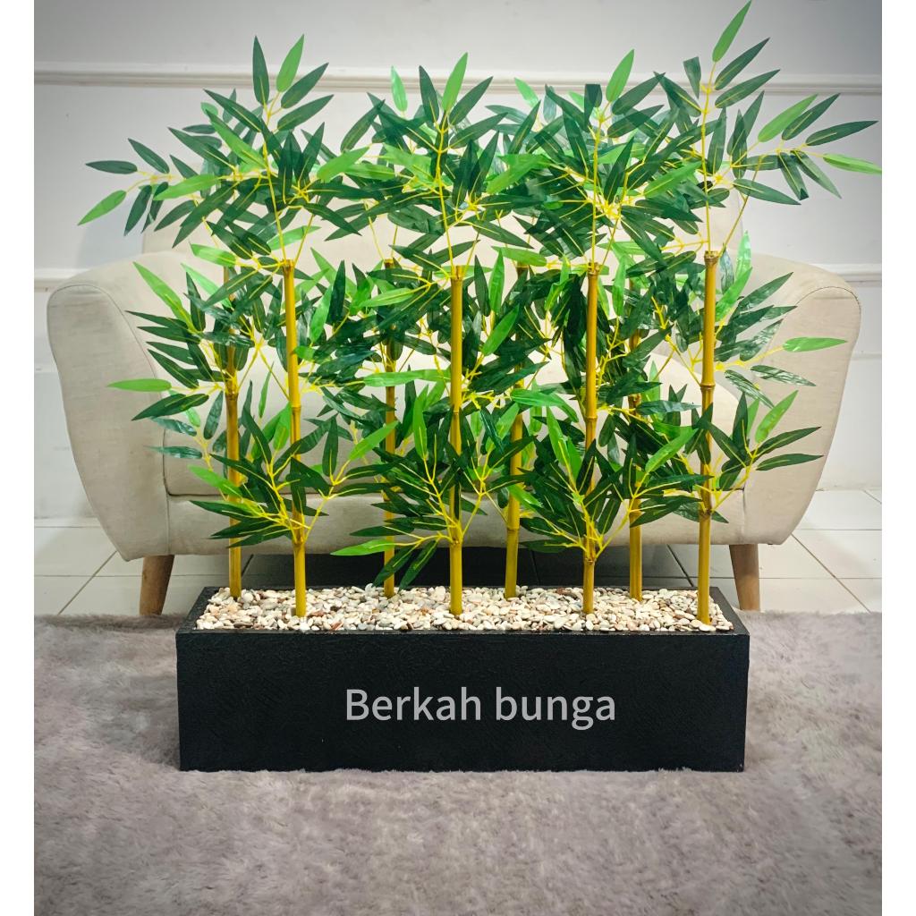 Jual Bambu Partisi Hiasan Dekorasi Rumah Tinggi 70cm/Bambu Penyekat ...