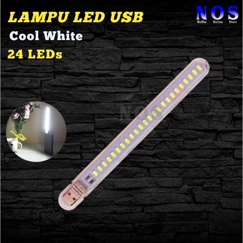 Jual Lampu LED USB 24 Leds 12w Cool White | Shopee Indonesia
