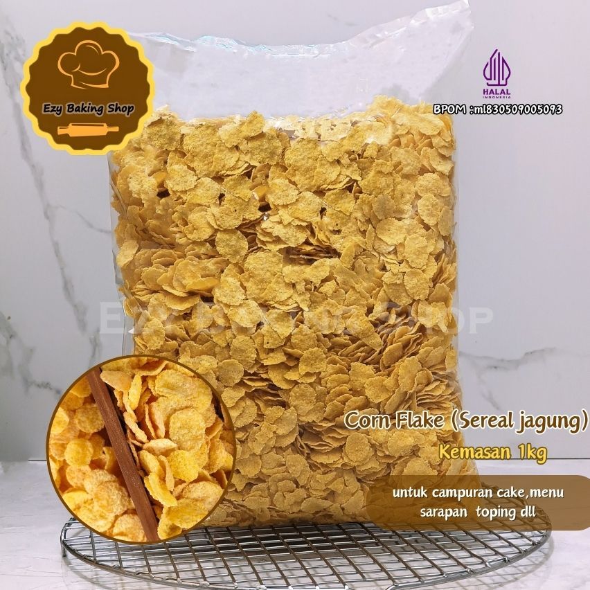 Jual Sereal Corn Flake Curah Repack 1kg | Shopee Indonesia