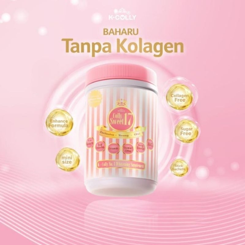Jual BPOM K COLLY SWEET 17 CHERMES NEW FORMULATION TANPA COLLAGEN ...