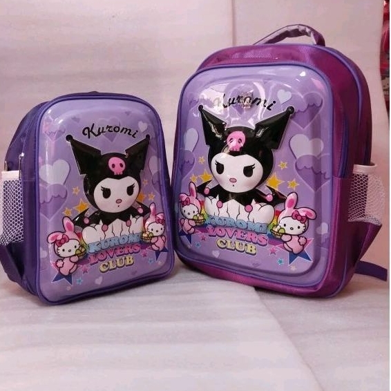 Jual tas sekolah anak perempuan paud tk sd karakter k*rom* 3D LED | Shopee Indonesia