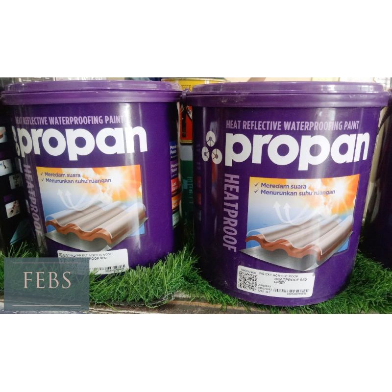 Jual PROPAN Heatproof Cat Atap Penahan Panas dan Peredam Suara 4L ...
