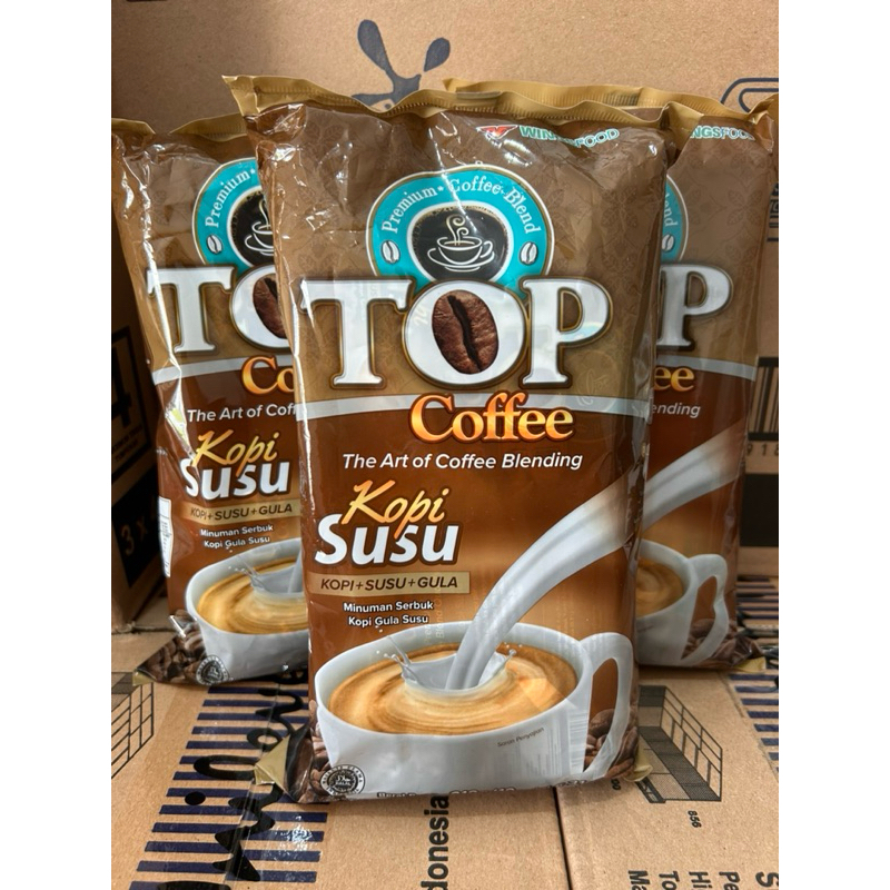 Jual TOP COFFEE 3in1 - TOP COFFEE KOPI SUSU GULA - Top Kopi Susu - KOPI ...