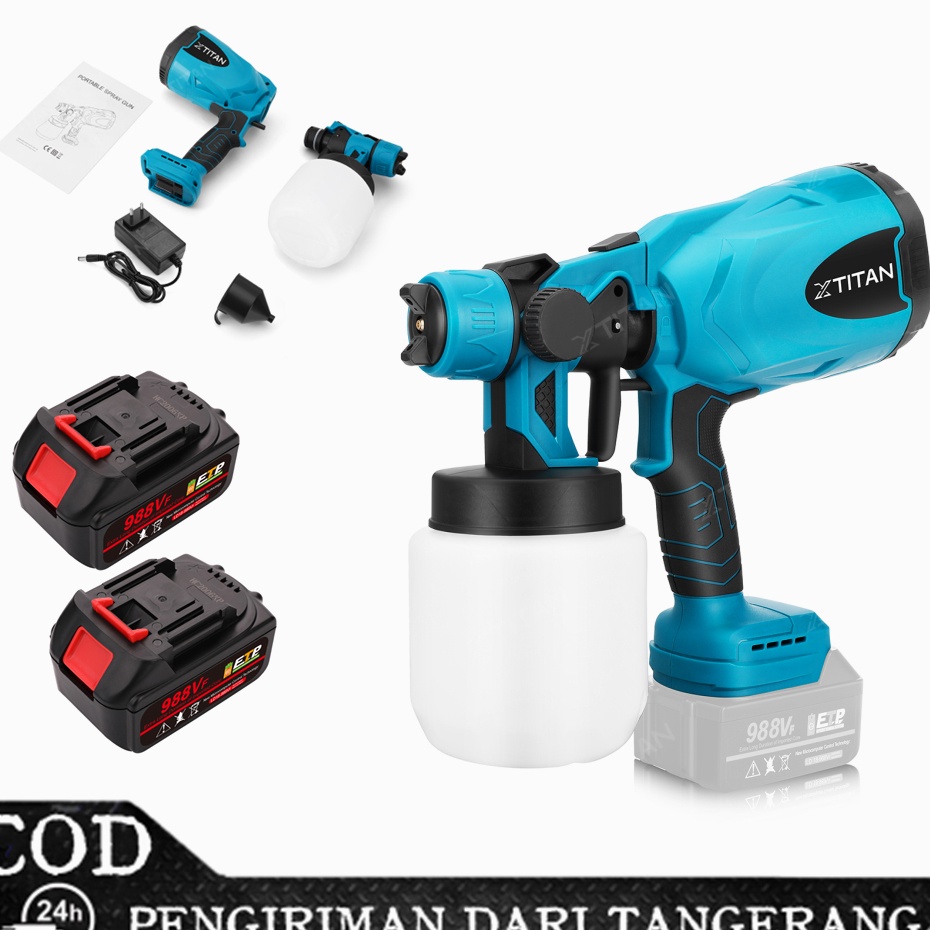Jual Baru Bermanfaat XTITAN 8ML Pistol Cat Semprot Alat Cat Semprotan ...