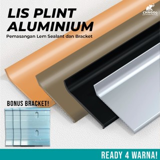 Jual Lis Plint Alumunium (4cm, 6cm, 8cm), Floor Skirting Alumunium ...