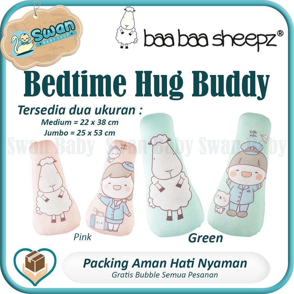 Jual Baabaasheepz Sallypiper Bedtime Hug Buddy / Baabaa Bantal Peluk ...