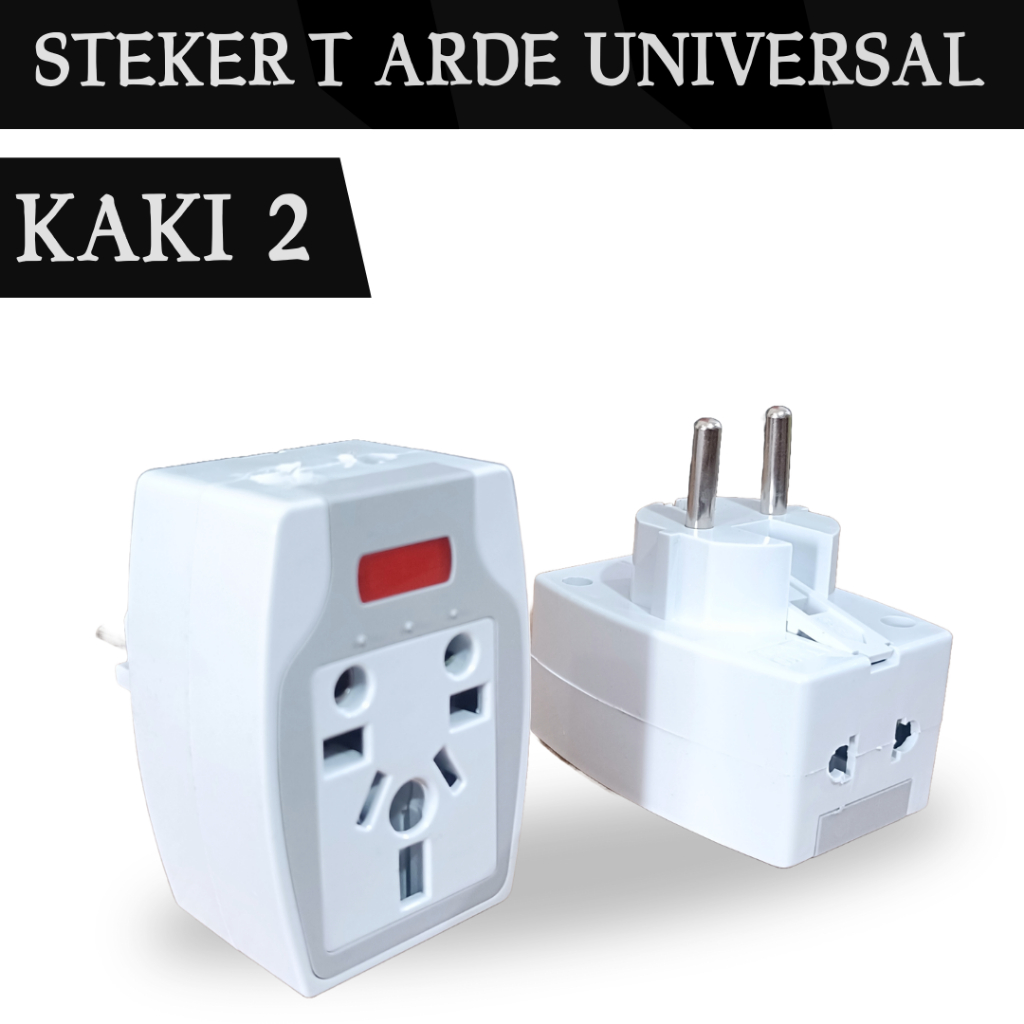 Jual STEKER ARDE T UNIVERSAL COLOKAN 3 LUBANG T SERBAGUNA TRAVEL ADAPTOR T3 | Shopee Indonesia