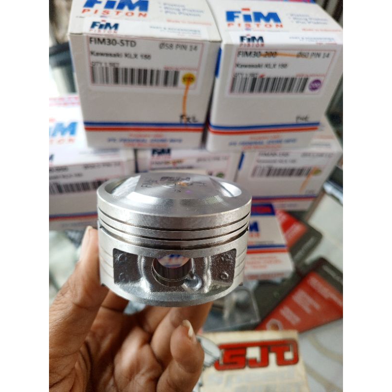 Jual piston fim klx dome 58 58,5 59 59,5 60 pen14 fim30 klx150 | Shopee ...