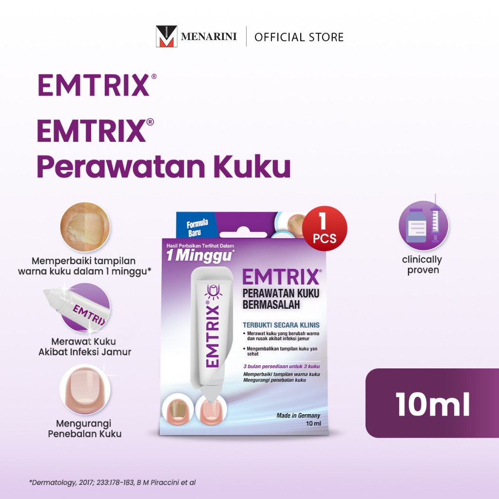 Jual Emtrix Perawatan Kuku 10ml - Gel Perawatan Kuku yang Rusak Akibat ...