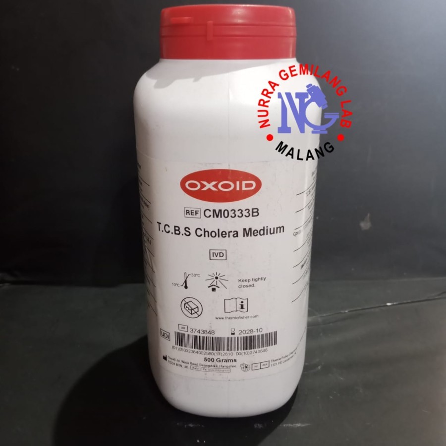 Jual TCBS Cholera Medium OXOID CM0333B 500G | Shopee Indonesia