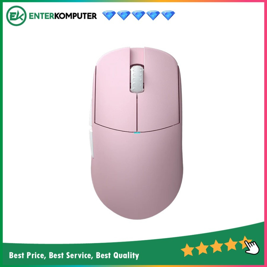 Jual Lamzu Atlantis Mini Pink Champion Edition Wireless Gaming Mouse ...