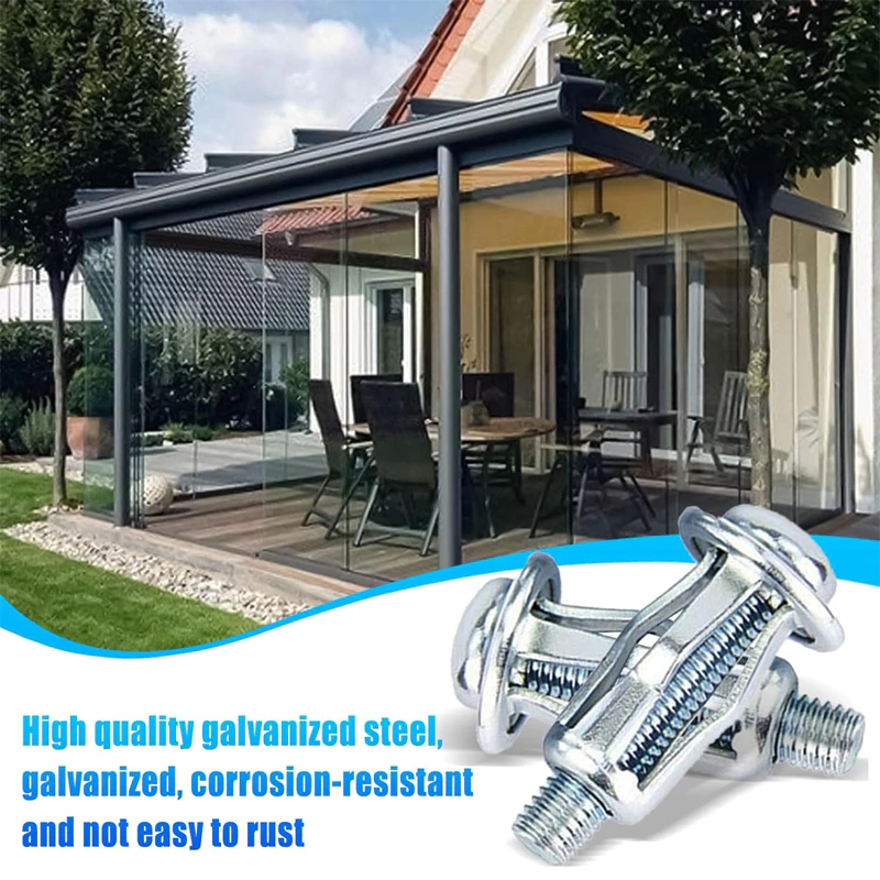 Jual 10PCS Jack Nut - Rivet Plat Metal Mur Baut Drat Sekrup Fisher M4 ...