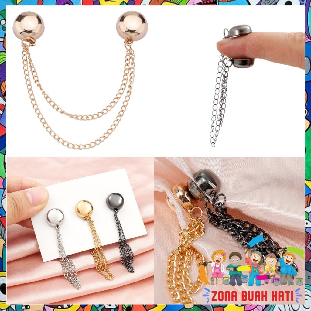 Jual ZBH Pin Magnet Hijab Pin Hijab Magnet Magnetic Pin Hijab Peniti ...