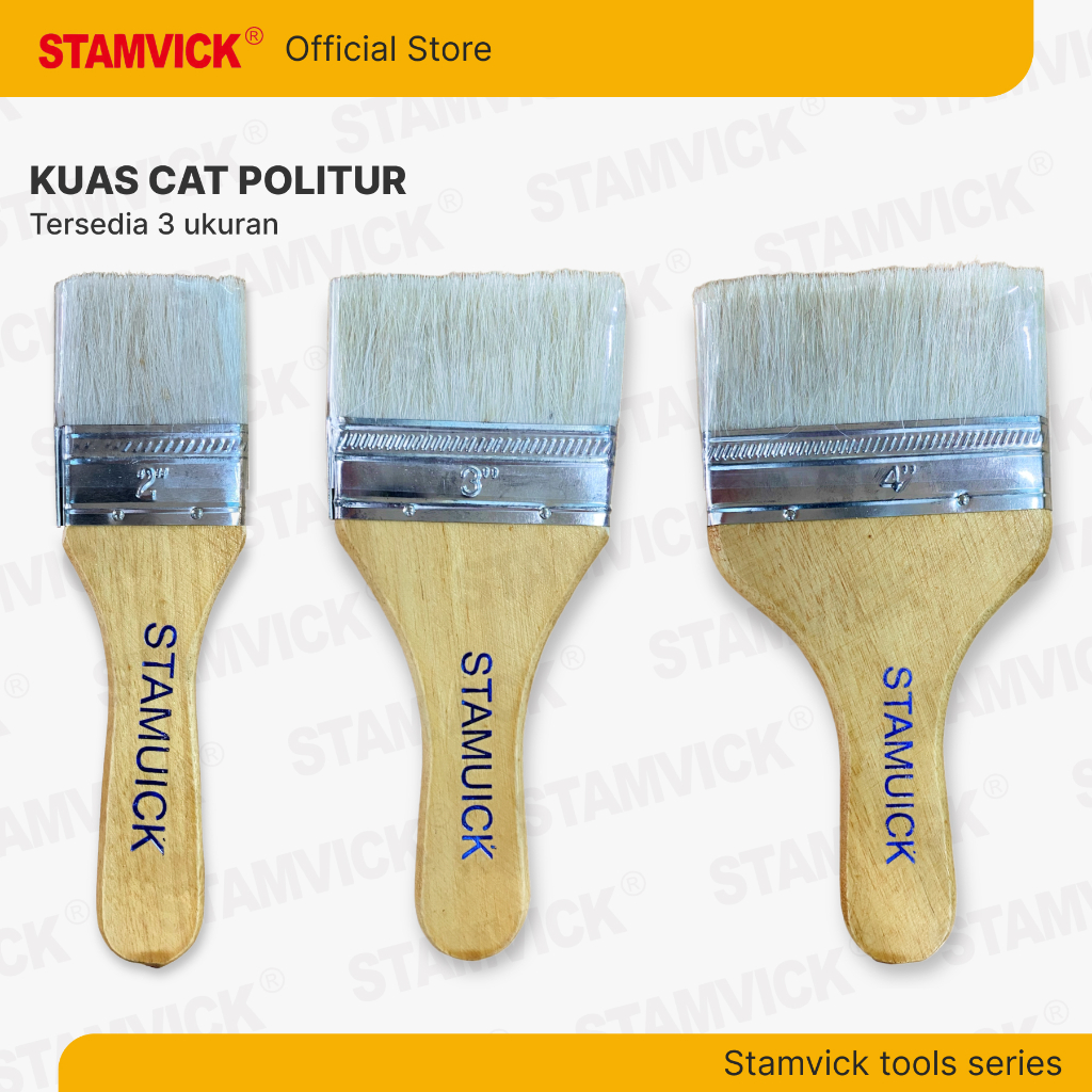 Jual Kuas Politur / Kuas Vernis / Kuas Cat Kayu / Kuas Bulu Halus ...