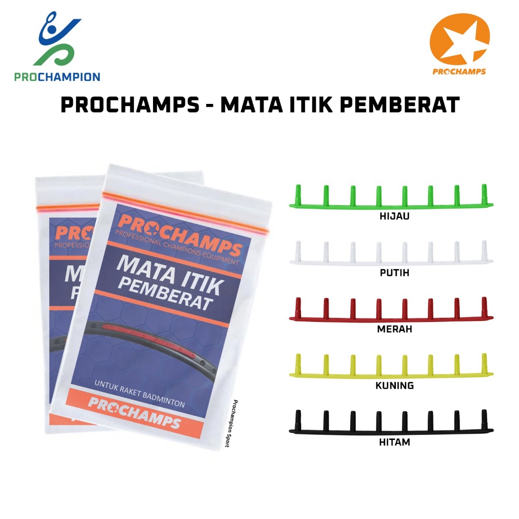 Jual New ! Mata Itik /Gromet PROCHAMPS Mata Itik Pemberat Raket ...