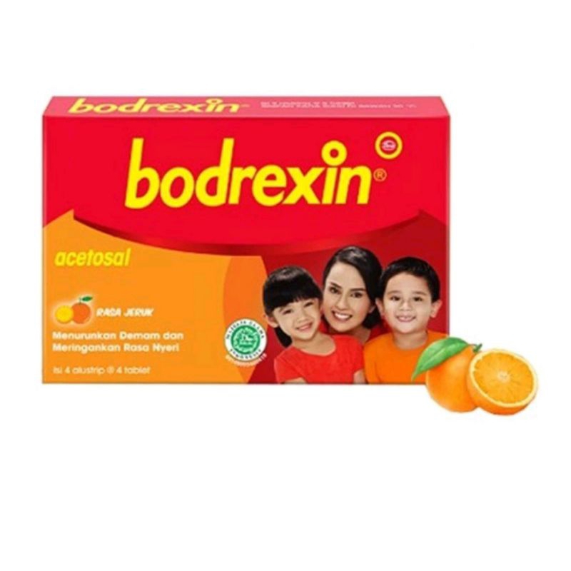 Jual Bodrexin tablet Anak per 1 Box penurun demam anak. | Shopee Indonesia