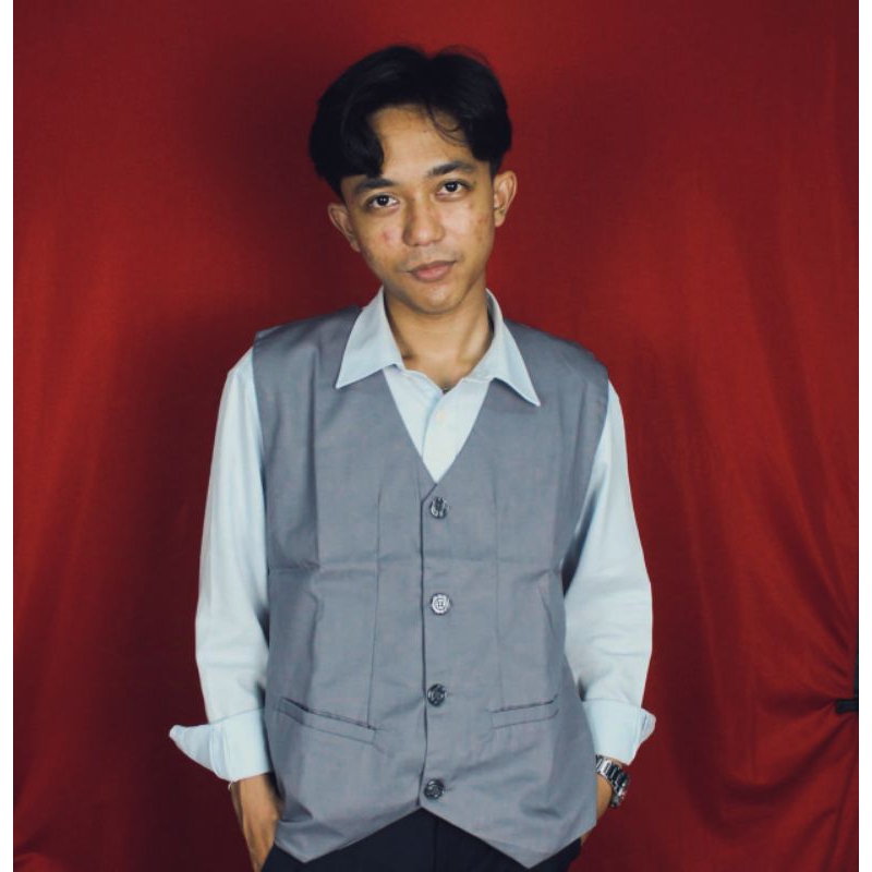 Jual Tomshelby Vest Formal Grey Series | Rompi Jas Pria Abu Classic ...