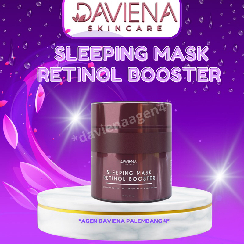 Jual Daviena Official - Sleeping Mask Retinol Booster Daviena Skincare ...