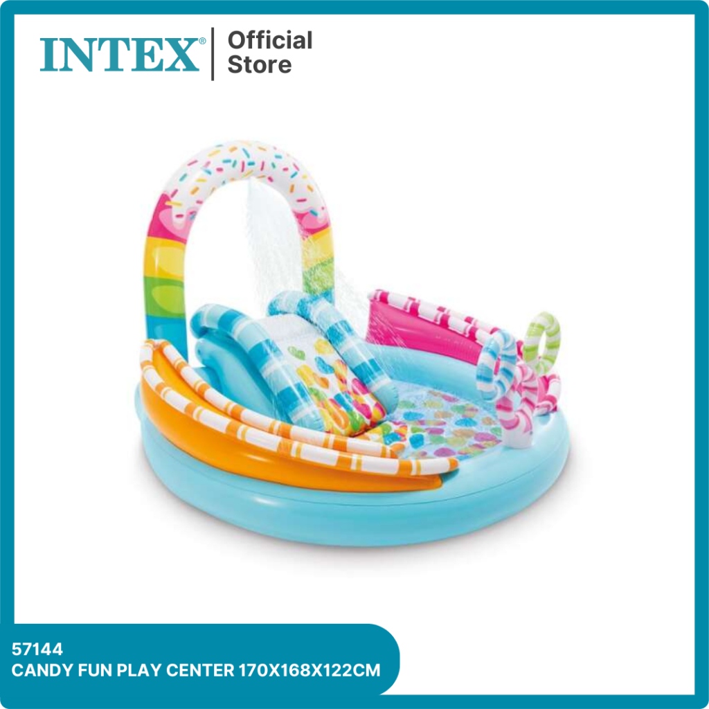 Jual INTEX Kolam Renang Anak Candy Fun Play Center 57144 | Shopee Indonesia