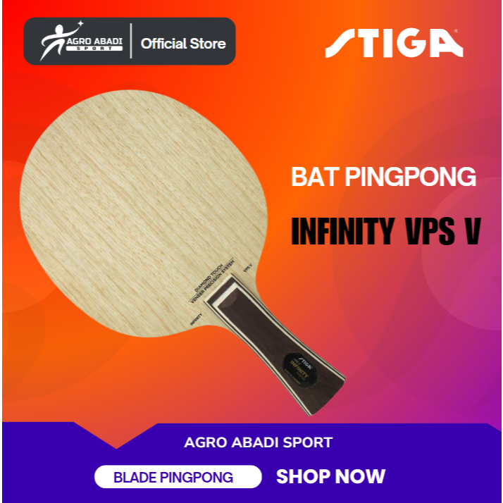 Jual Infinity VPS V Kayu Blade Pingpong ITTF Original STIGA/ Bat ...