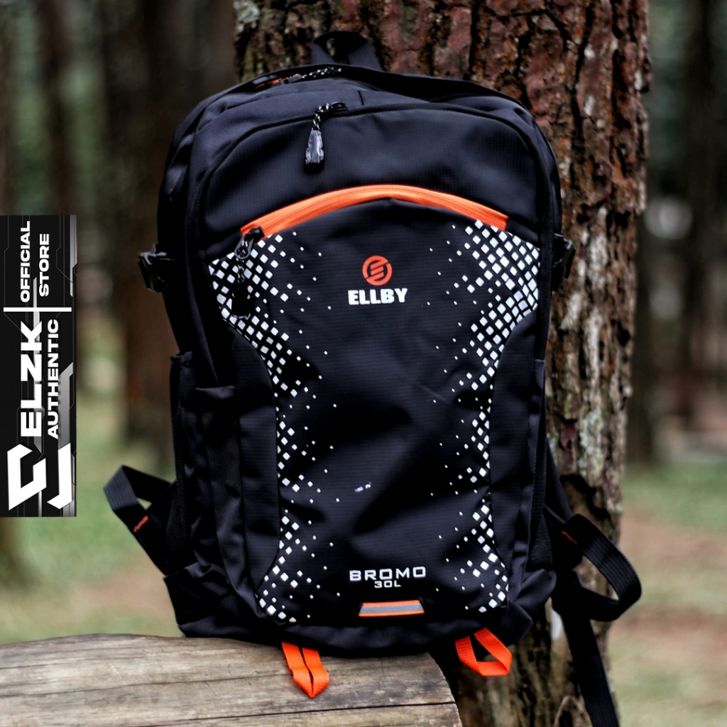 Jual Elzck Brm Tas Pria Ransel Backpack Outdoor Basic Simple Tas ...