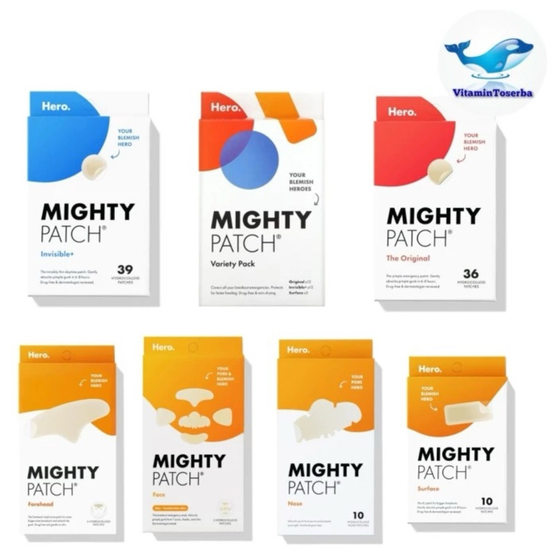 Jual Hero Cosmetics Mighty Patch Pimple Plester Acne Jerawat Original ...