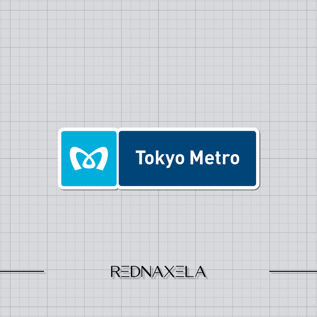 Jual Stiker Vinyl Tokyo Metro Logo #3 Stiker Koper Travel Sticker ...