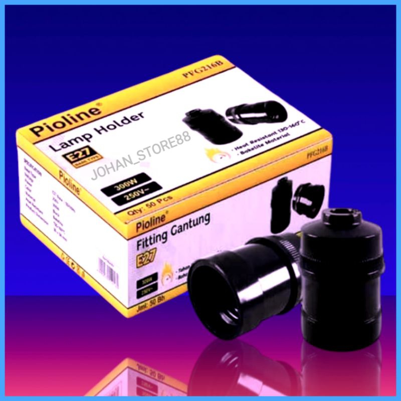 Jual PIOLINE Fitting Gantung Model Broco, Fitting Gantung Lampu E27 ...
