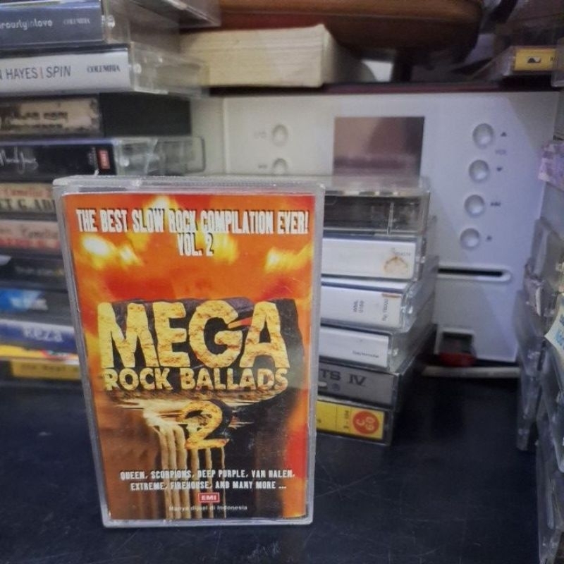 Jual kaset pita mega rock ballads (106) | Shopee Indonesia