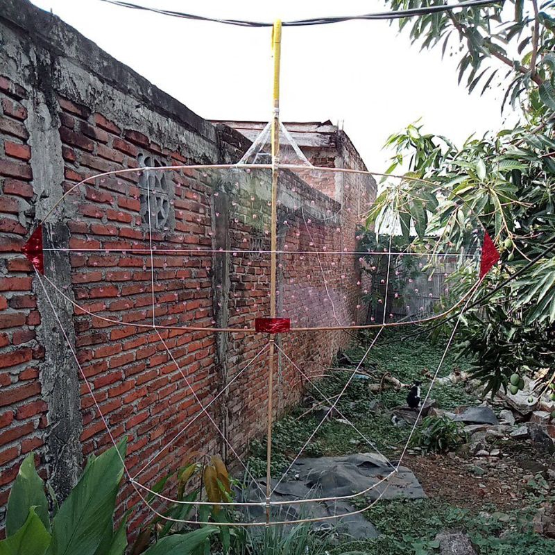 Jual RANGKA LAYANGAN + PITU PITU 1 SET JALAGUNDI MERAK DAN MERAK KOMBA ...