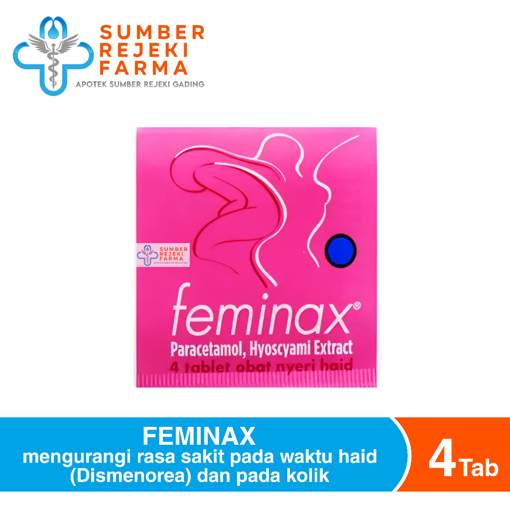 Jual Feminax Strip 4 Tablet - Obat Pereda Nyeri Haid | Shopee Indonesia