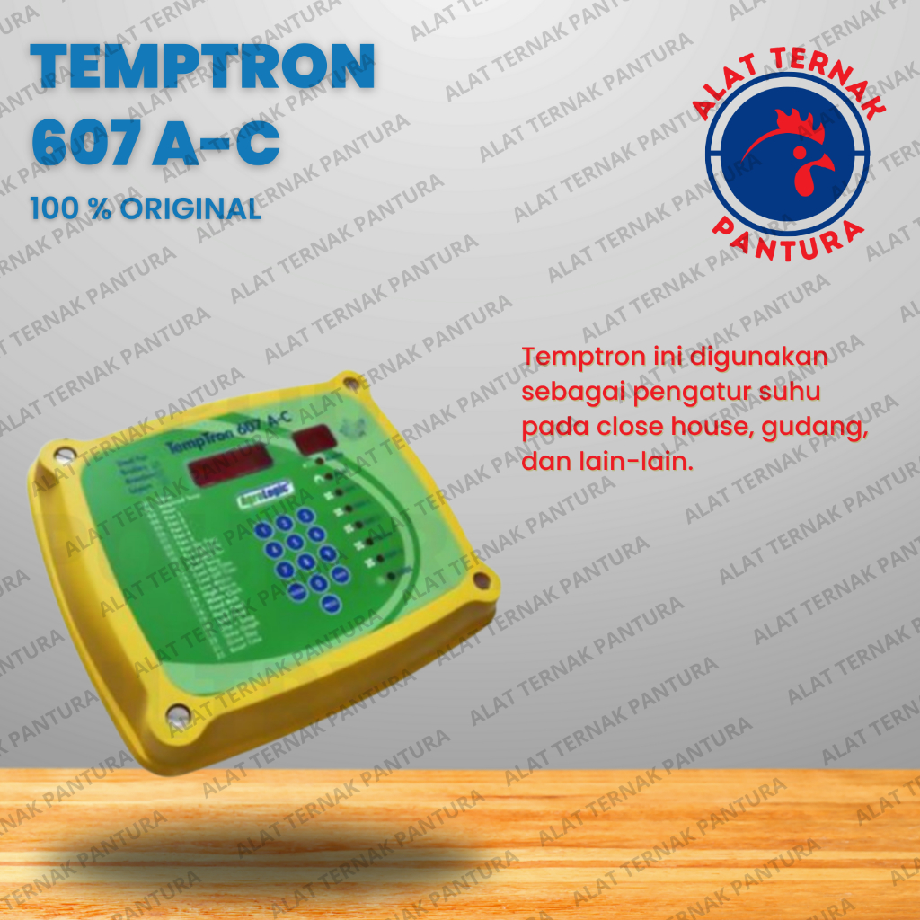 Jual Temtron 607 AC/Alat Pengontrol Suhu Kandang Closed House ...