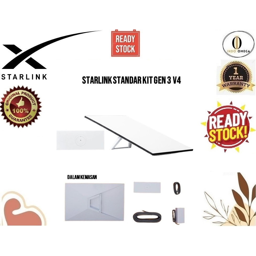 Jual Starlink V4 Gen 3 Standard Dual Wifi System W/ 2 Lan Port RJ45 Gen3 V4 | Shopee Indonesia