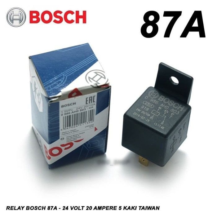 Jual Relay Bosch 24 Volt 87A 5 kaki 10 Ampere | Shopee Indonesia