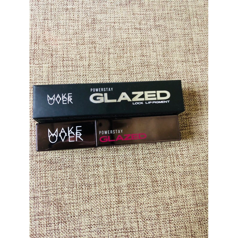 Jual (PL) Make Over Powerstay Glazed Lock Lip Pigment Shade Pompous ...