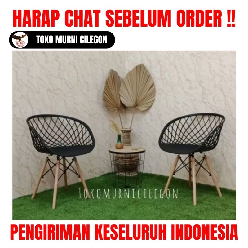 Jual Kursi Walet black + Meja Jaring Bulat (free ongkir cilegon serang ...