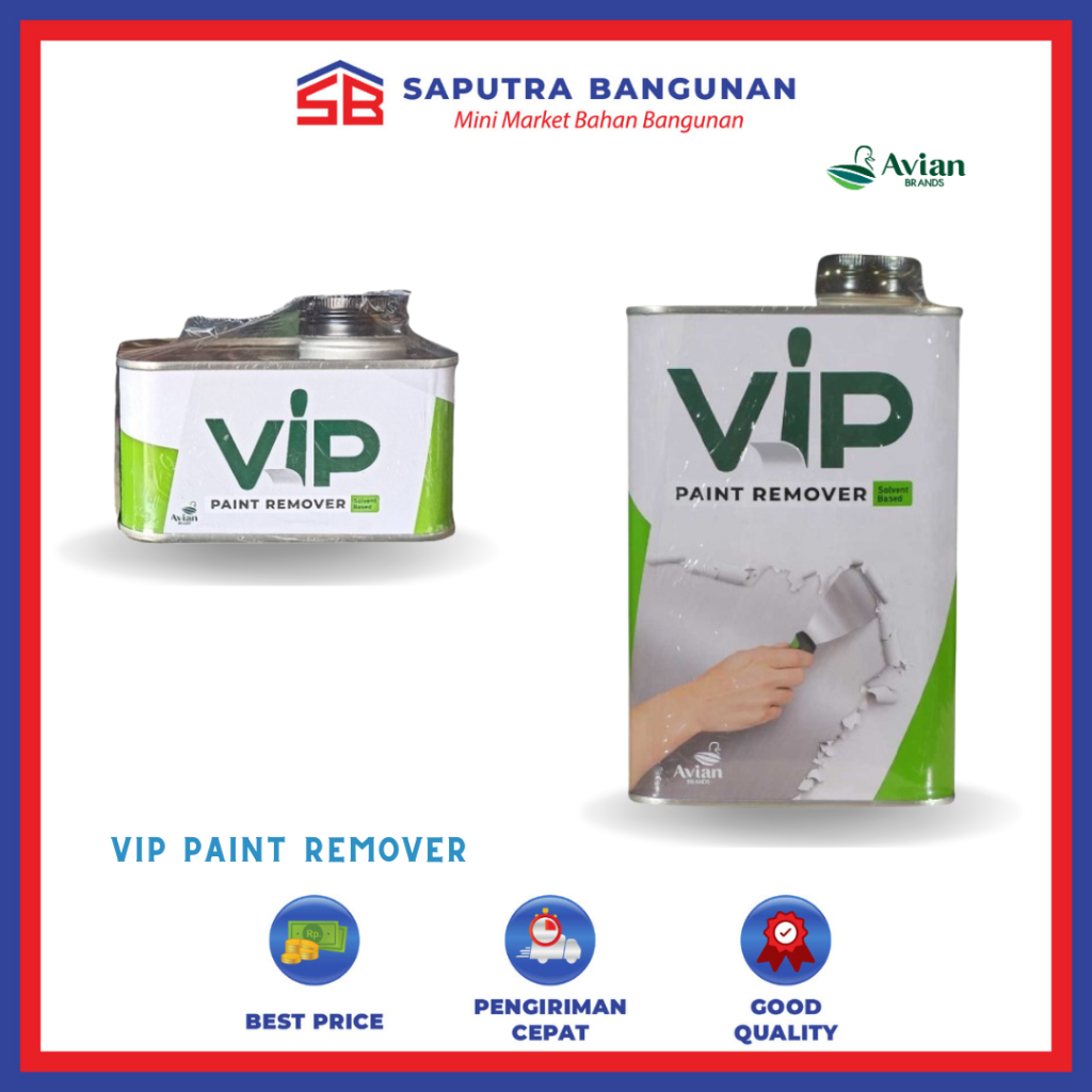 Jual VIP PAINT REMOVER UKURAN 250 CC DAN 1 KG | Shopee Indonesia