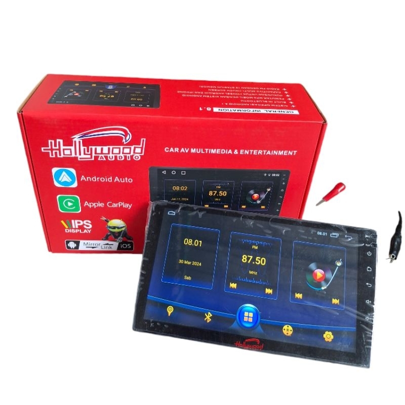Jual Head Unit Android 9 Inch Hollywood Hw 6973 Ram 2 32 Ips Android