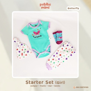 Jual Petite Mimi Starter Set 4in1 / Jumper Bayi Set | Shopee Indonesia