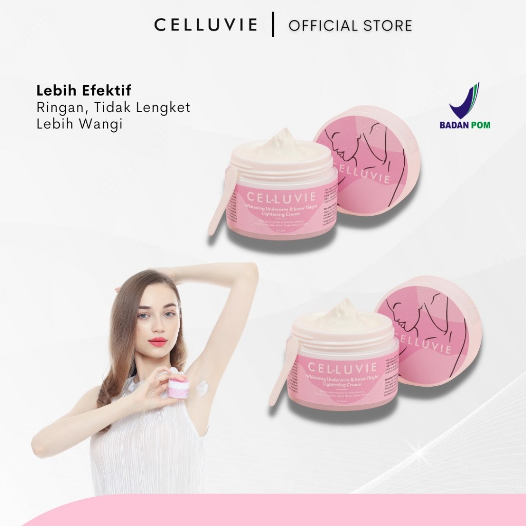 Jual Pemutih ketiak Dan Selangkangan 2 PCS LEBIH HEMAT | CELLUVIE ...