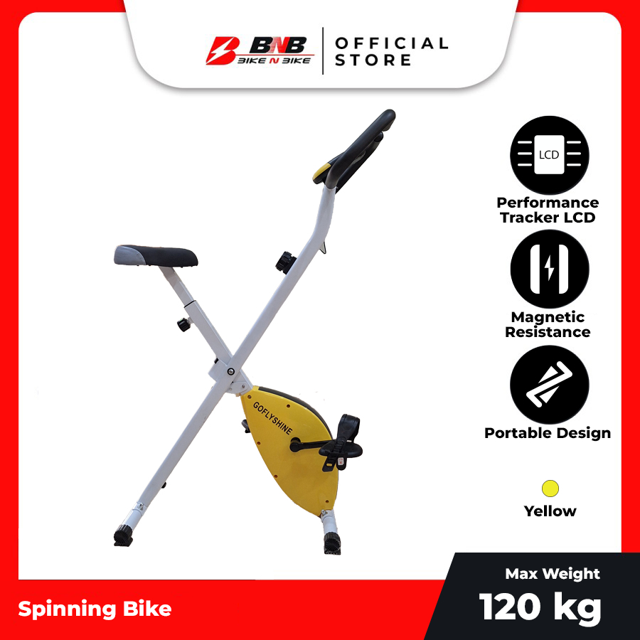Jual Bikenbike Sepeda Statis Lipat Fold Up Bike Olahraga Rumah Fitness ...