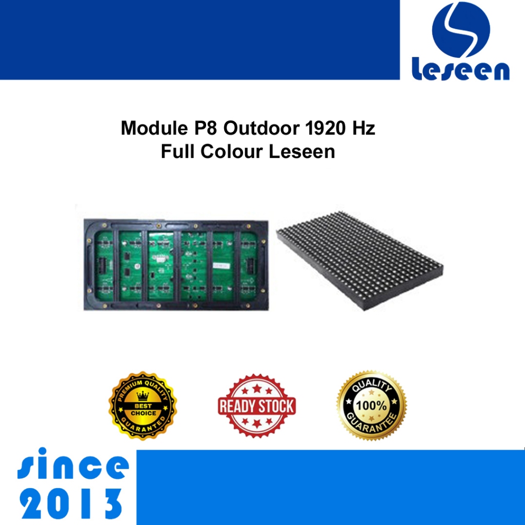 Jual MODUL P8 OUTDOOR 1920HZ PANEL LED VIDEOTRON FULL COLOUR LESEEN ...