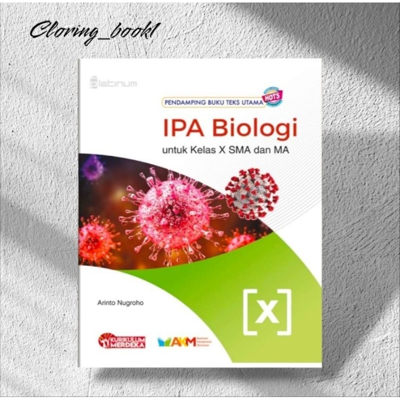 Jual BUKU IPA BIOLOGI UNTUK SMA/MA KELAS 1 KURIKULUM MERDEKA (TIGA SERANGKAI) PLATINUM | Shopee ...
