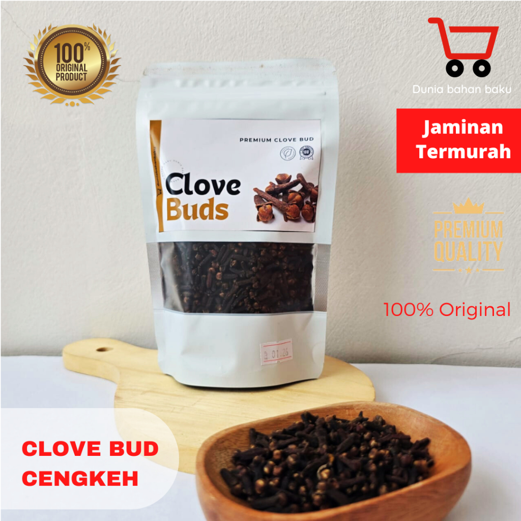 Jual Cengkeh Premium 100 g Clove Whole Bunga Cengkih Kering Dan Fresh ...