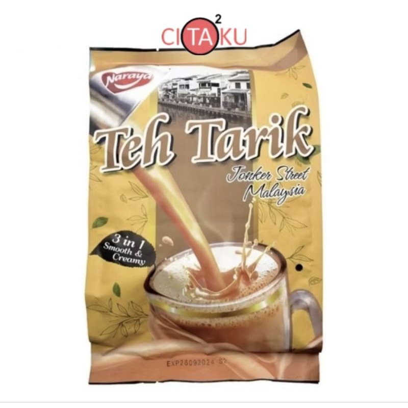 Jual NARAYA Teh Tarik Jonker Street Malaysia | Teh Tarik Instan 3in1 ...