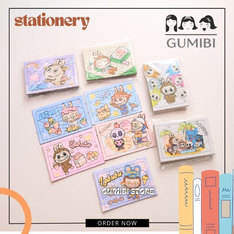 Jual PUZZLE LABUBU JIGSAW LABUBU MAINAN PUZZLE ANAK MOTIF LABUBU LUCU ...
